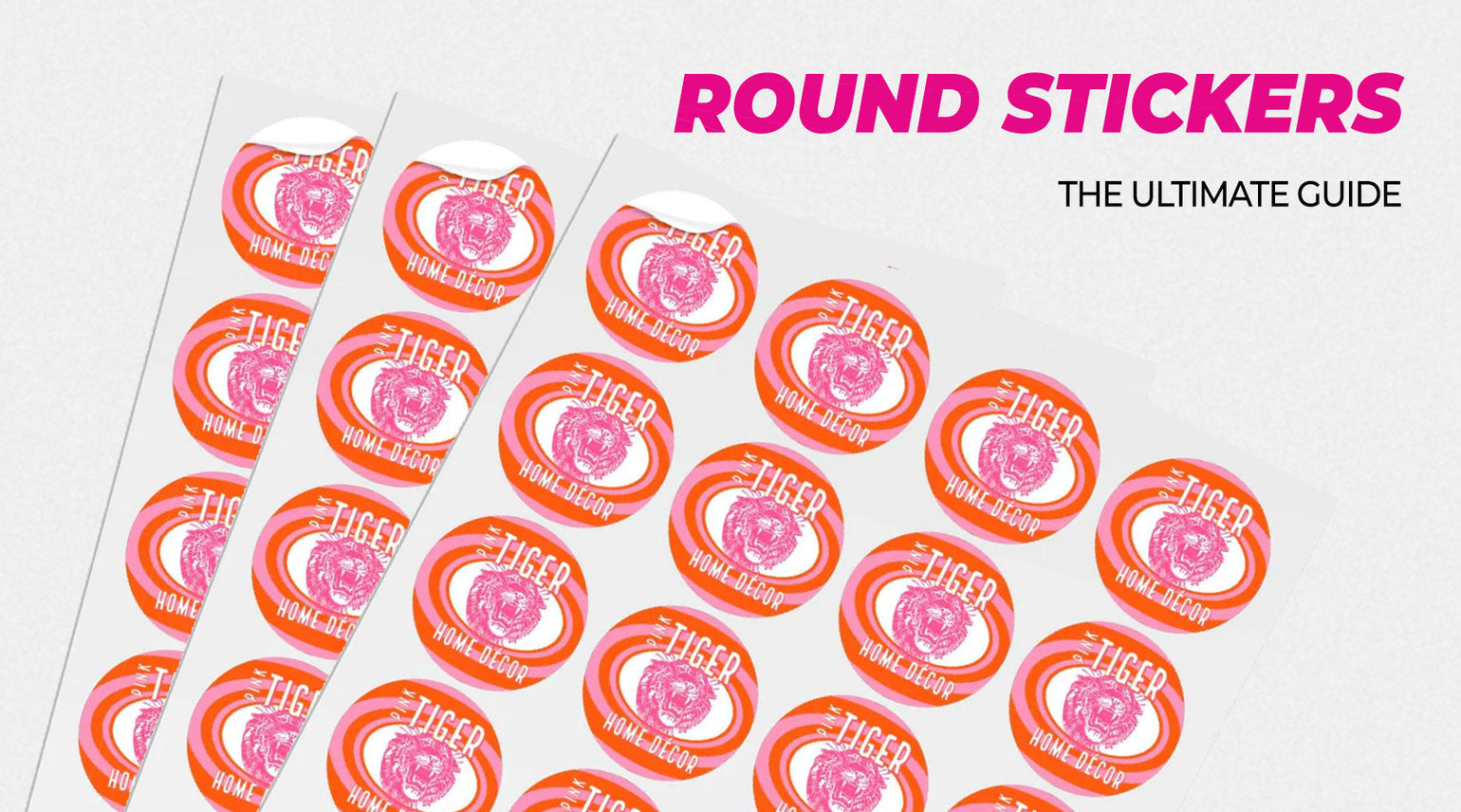 The Ultimate Guide to Personalised Round Stickers - NEON eCommerce ...