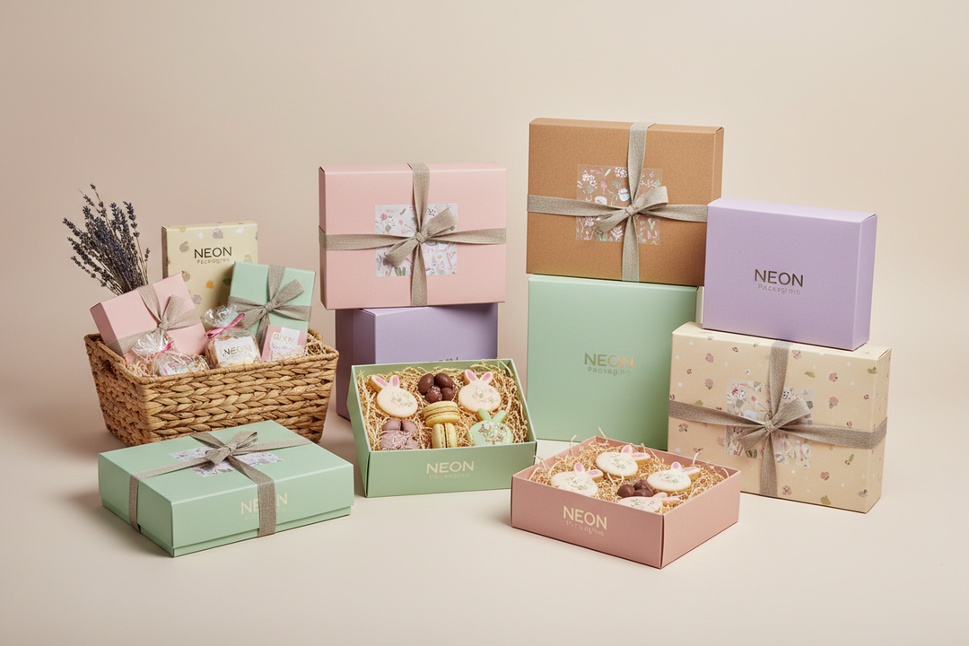 Easter Packaging Boxes: Premium Easter Boxes & Gift Hampers | NEON