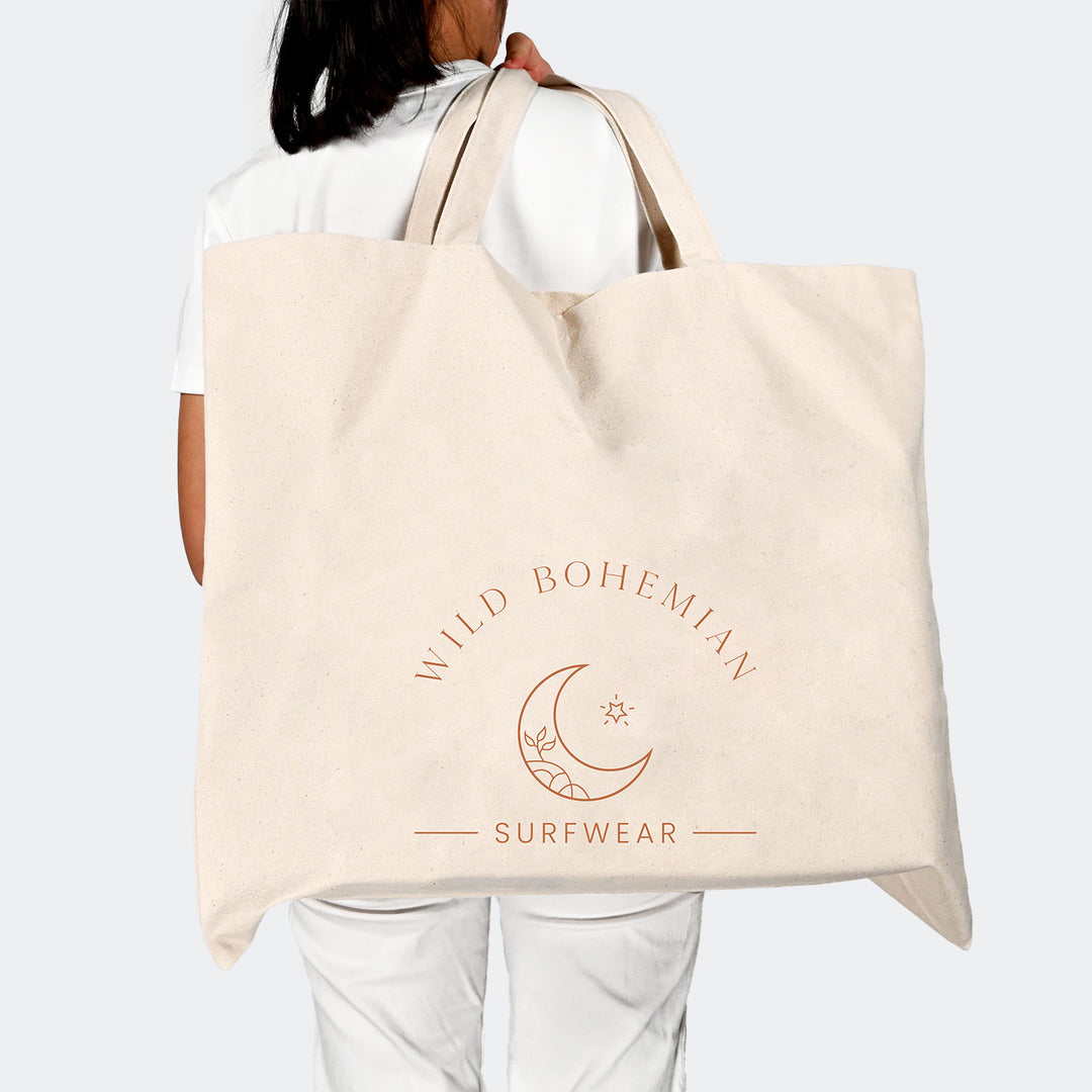 Canvas Tote Bags Large Custom Printed for Businesses | NEON Packaging