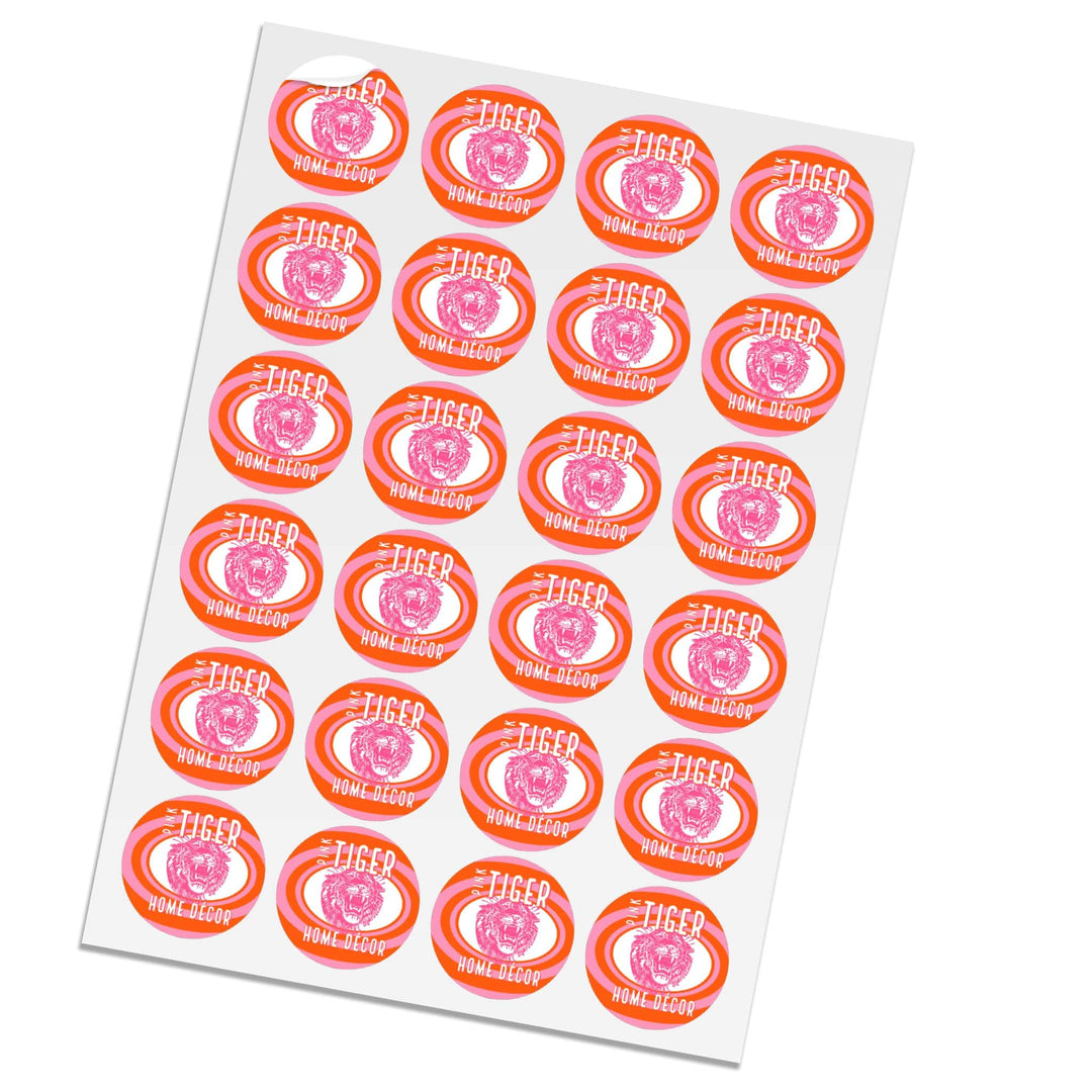 Personalised Round Stickers | NEON eCommerce Packaging